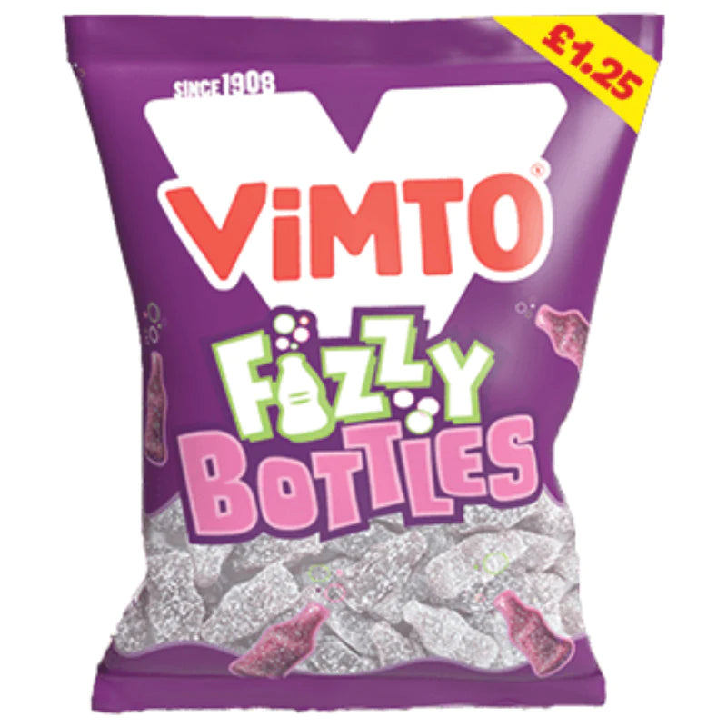 Vimto Fizzy Bottles 100g – Isle Love Sweets